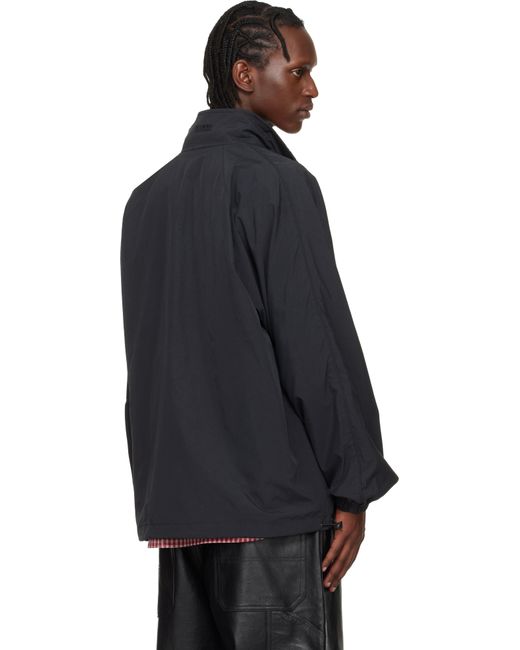 Vetements 'Global Mf' Jacket in Blue for Men | Lyst