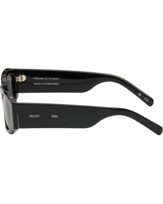 HELIOT EMIL Regolith Sunglasses in Black for Men | Lyst UK
