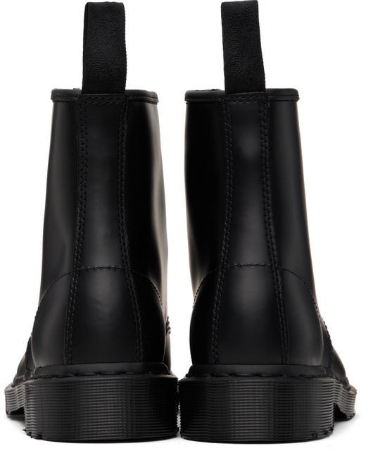 Dr. Martens 1460 Mono Smooth Leather Boots in Black for Men | Lyst