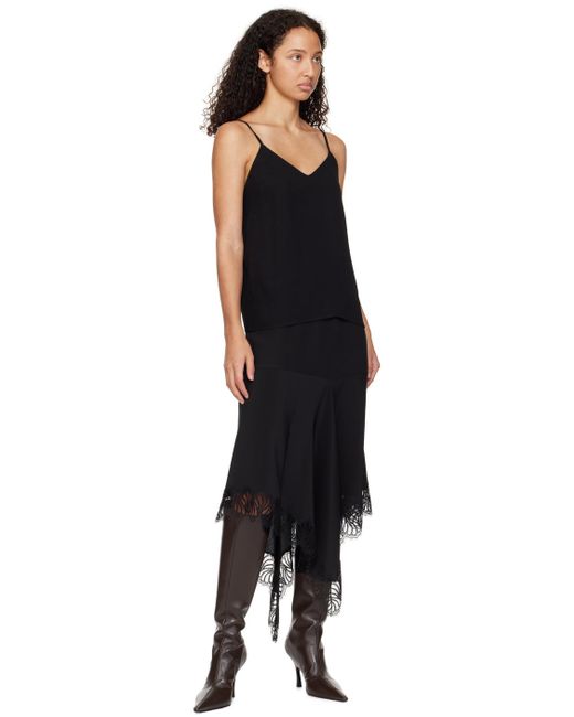 Stella McCartney Elsa Knee-High Heeled Tall Boots in Black | Lyst