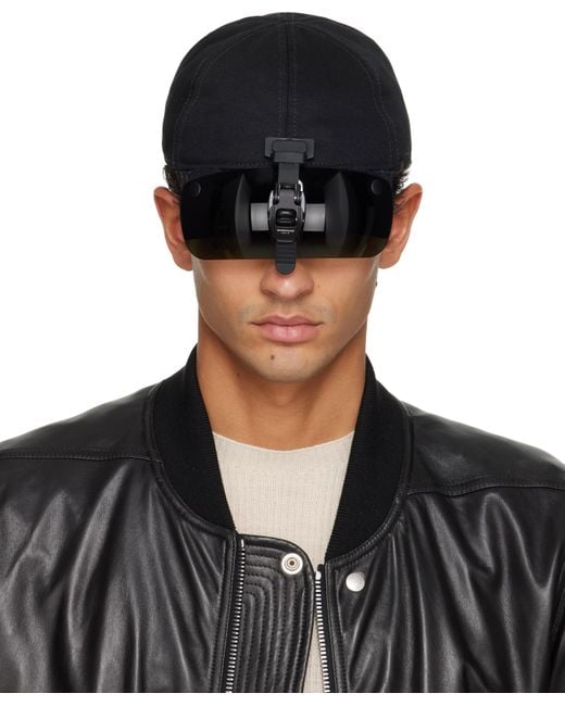 Innerraum Object 12 Visor Baseball Cap in Black for Men | Lyst UK