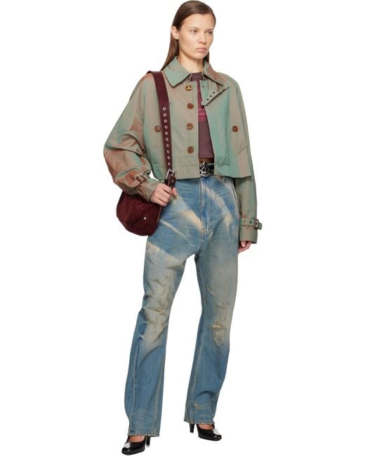 Vivienne Westwood Cut Off Graziano Trench Coat | Lyst UK