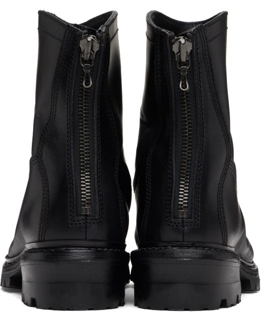 Julius Engineer Boots in Black for Men | Lyst