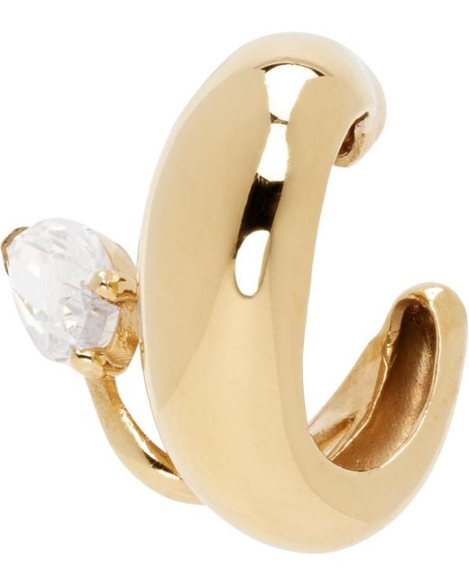 ALAN CROCETTI Mini Blown Sharp Alien Ear Cuff in Black for Men | Lyst