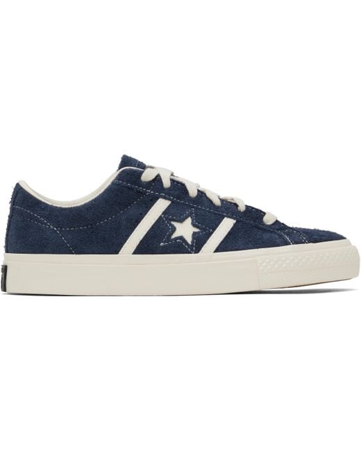 Converse Cons One Star Academy Pro Suede Sneakers in Black for Men ...