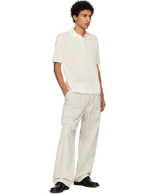 Rag & Bone Samson Cargo Pants in Natural for Men | Lyst UK