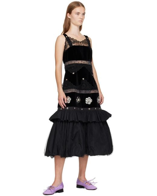 Nicole Saldaña Isabel Ballerina Flats in Purple | Lyst