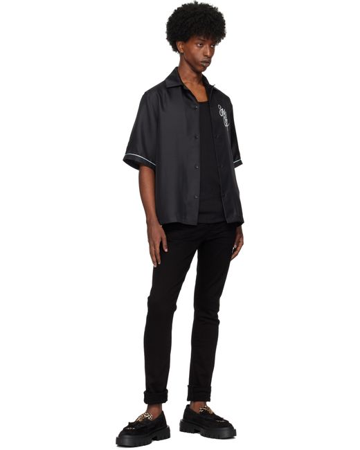 Amiri Stack Jeans in Black for Men | Lyst