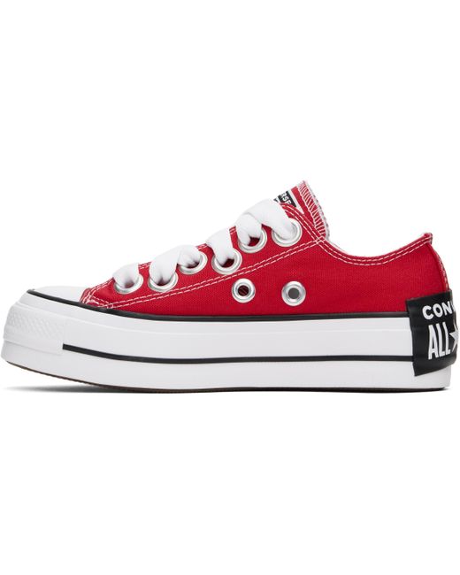 Converse Chuck Taylor All Star Lift Platform Sketch Low Top Sneakers in ...