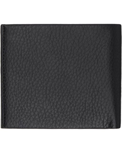 BOSS Logo Lettering Bifold Wallet in Black for Men | Lyst