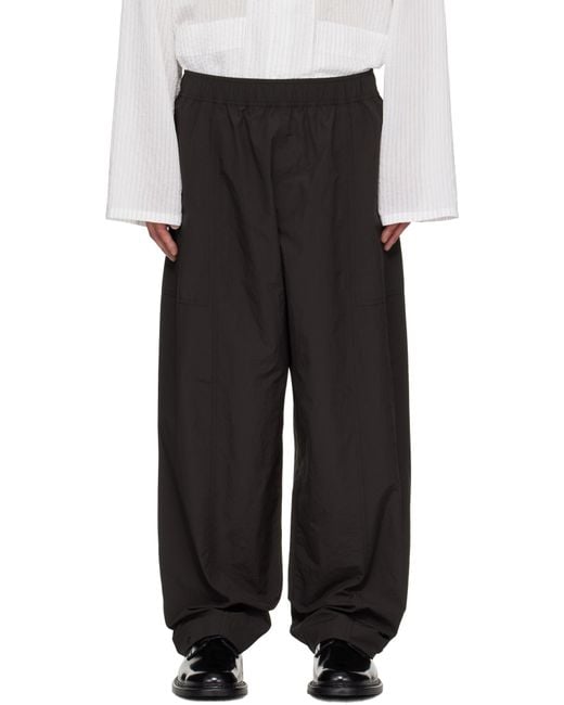 Studio Nicholson Ashi Trousers in Black for Men | Lyst UK