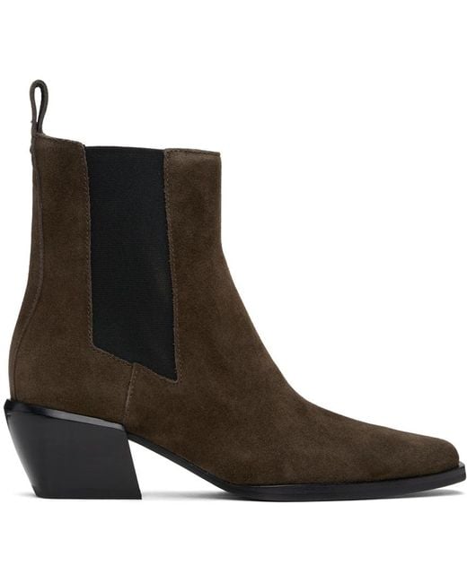 Rag & Bone Joni Chelsea Boots in Brown | Lyst