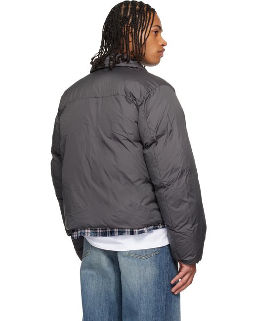 Dime Pleated Puffer Jacket in Black for Men | Lyst UK