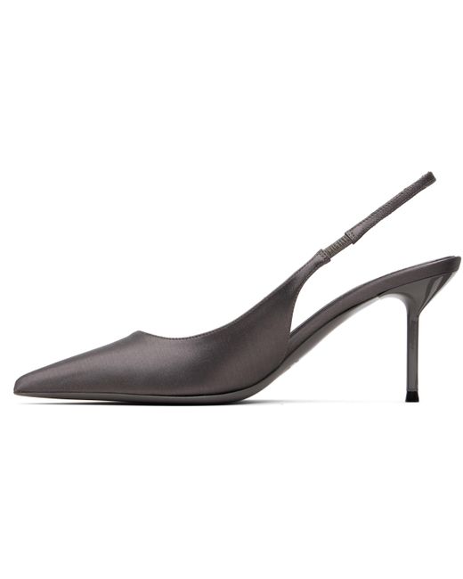 Paris Texas Lidia Slingback 70 Heels in Black | Lyst