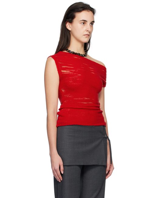 Paloma Wool Lareina Top in Red | Lyst
