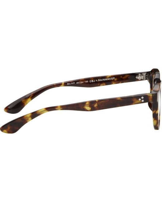 RAINMAKER KYOTO Obj Edition Crown Panto Glasses in Black for Men | Lyst