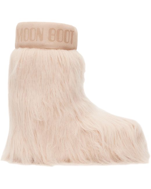 Moon Boot Icon Yeti Boots in Natural | Lyst