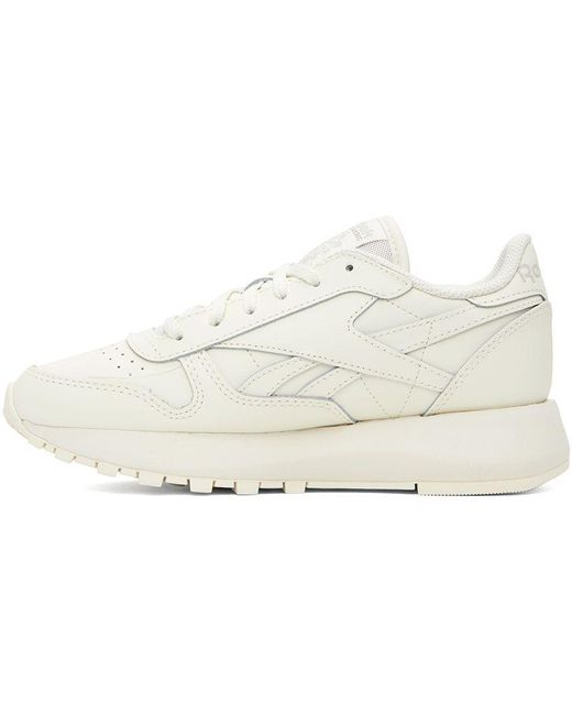 Reebok Off-white Classic Leather Sp Sneakers in Black | Lyst