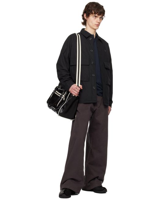 Fred Perry Classic Holdall Duffle Bag in Black for Men | Lyst