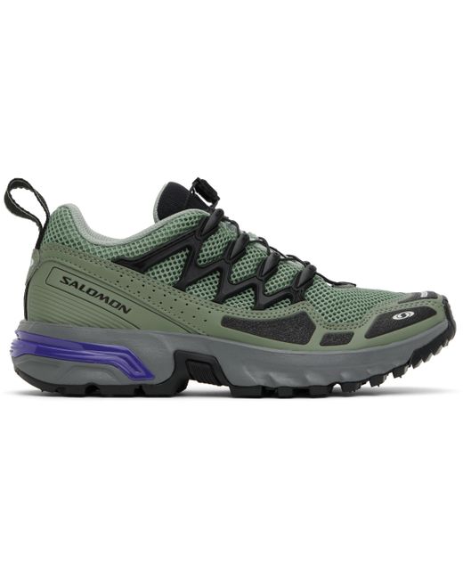 Salomon Khaki Acs Og Sneakers in Black | Lyst