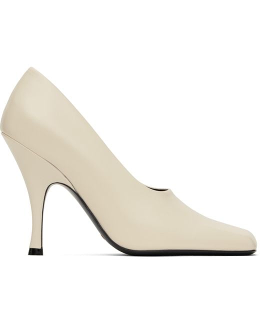 Khaite Off- Eva Heels in Black | Lyst