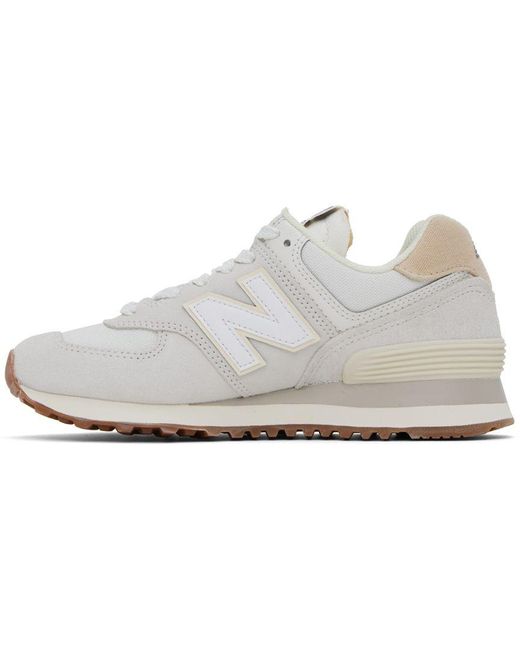 New Balance 574 Sneakers In Black Lyst