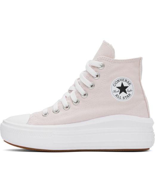 Converse Chuck Taylor All Star Move Platform High Top Sneakers in Black ...