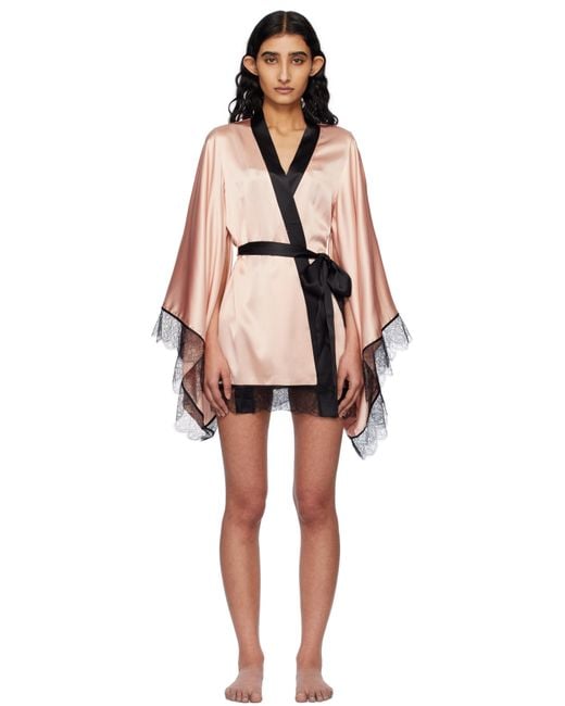 Agent Provocateur Sammi Robe in Black | Lyst UK