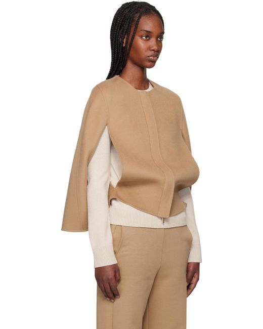 Max Mara Tan Helene Jacket | Lyst
