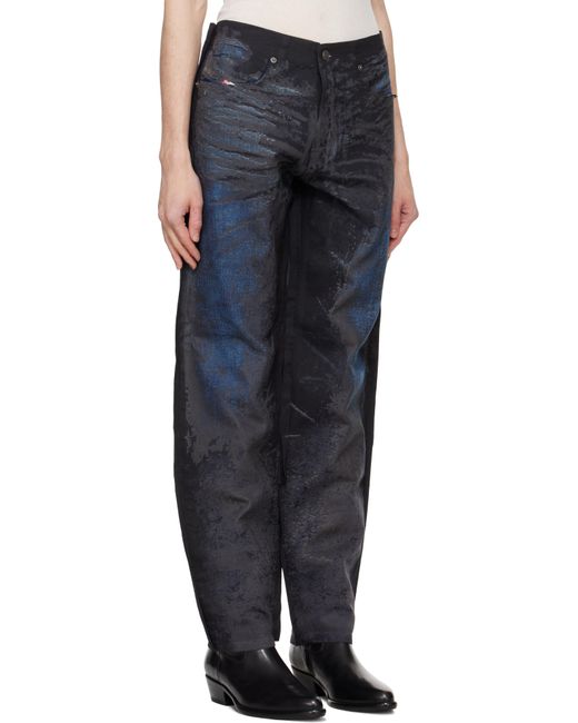 DIESEL 2023 D-Finitive-S Jeans in Black for Men | Lyst