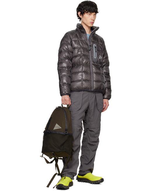 and wander Khaki Pe/Co 20L Daypack Backpack in Black for Men | Lyst