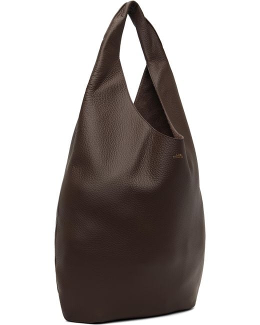 A.P.C. Le Neige Bag in Brown | Lyst UK