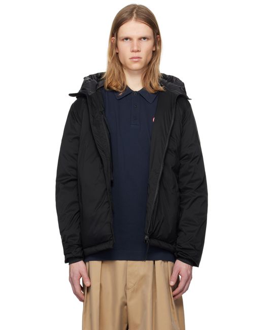 Canada Goose Label' Lodge Down Jacket in Blue for Men | Lyst