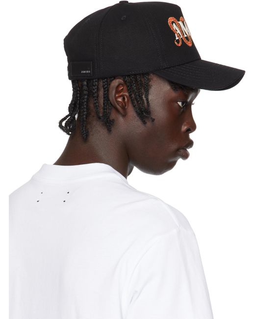 Amiri Snake Cap in Black for Men | Lyst