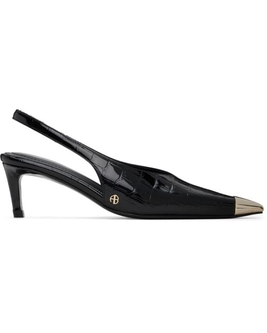 Anine Bing Nina Heels in Black | Lyst