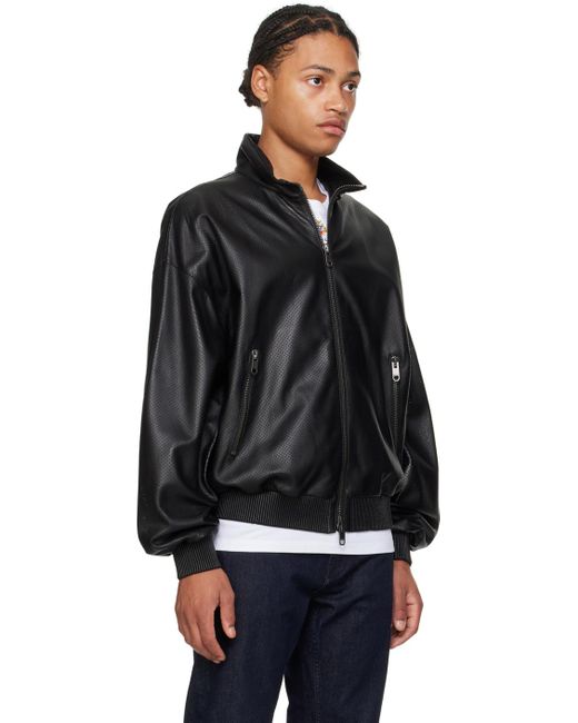Bally Adrien Brody Edition Lightweight Leather Jacket in Black for Men ...
