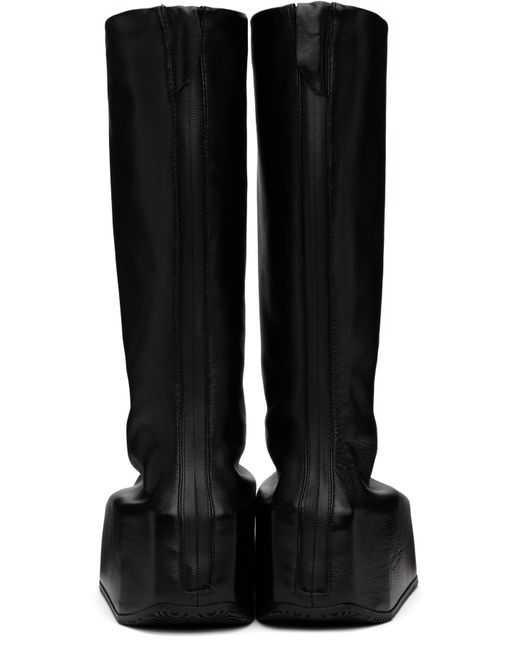 Y-3 Kyasu Overboot Tall Boots in Black | Lyst UK