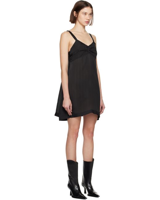 Our Legacy Apron Minidress in Black | Lyst