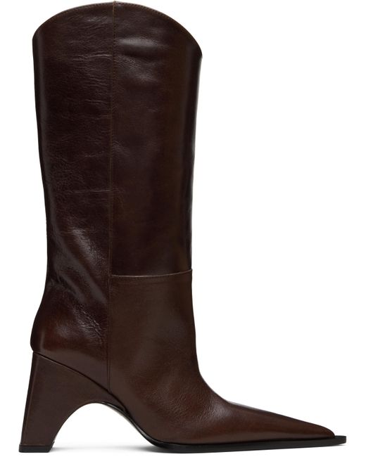 Coperni Bridge Cowboy Tall Boots in Brown | Lyst UK