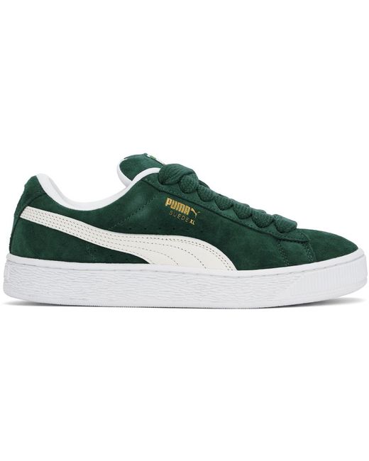 PUMA Suede Xl Sneakers in Green for Men | Lyst