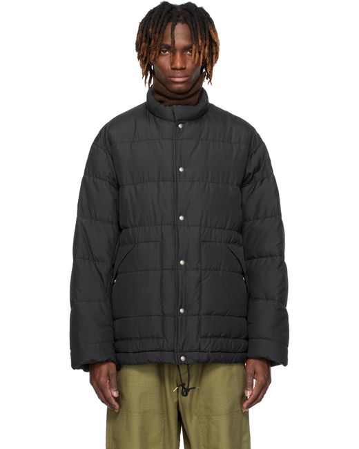 Visvim Elias Insulator Down Jacket in Black for Men | Lyst UK