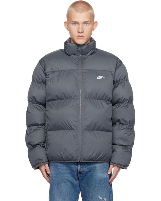 Nike Sportswear Club Puffer Jacket in Blue for Men | Lyst