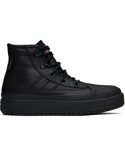 Converse Chuck Taylor All Star Equip Waterproof Sneakers in Black for ...