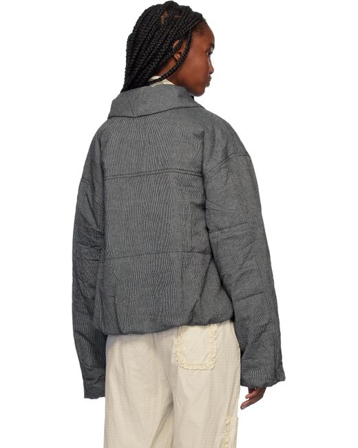 Deiji Studios Ssense Exclusive & Bubble Jacket in Black | Lyst UK