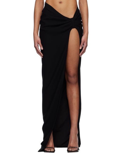 Monot Torpedo Maxi Skirt in Black | Lyst