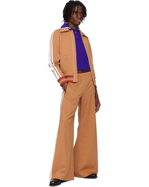 Egonlab Tan Track Jacket in Black for Men | Lyst