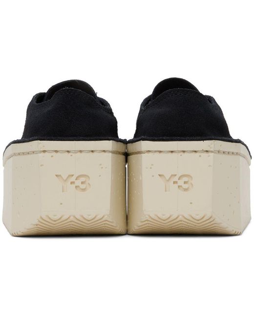 Y-3 Black Kyasu Lo Sneakers for Men | Lyst