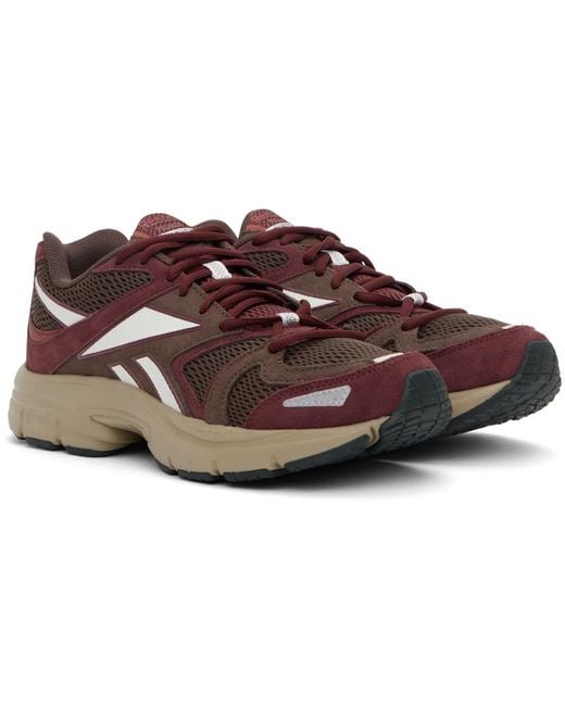 Reebok Mesh & Suede Low-Top Sneakers in Black for Men | Lyst