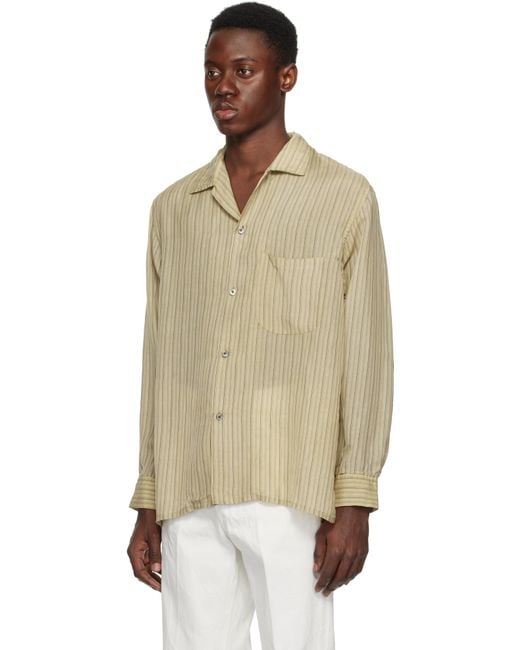 Kaptain Sunshine Open Collared Shirt for Men | Lyst