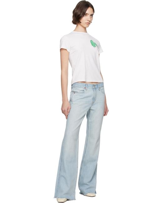 RE/DONE Classic 'Dan Tana's' Sign T-Shirt in Black | Lyst UK